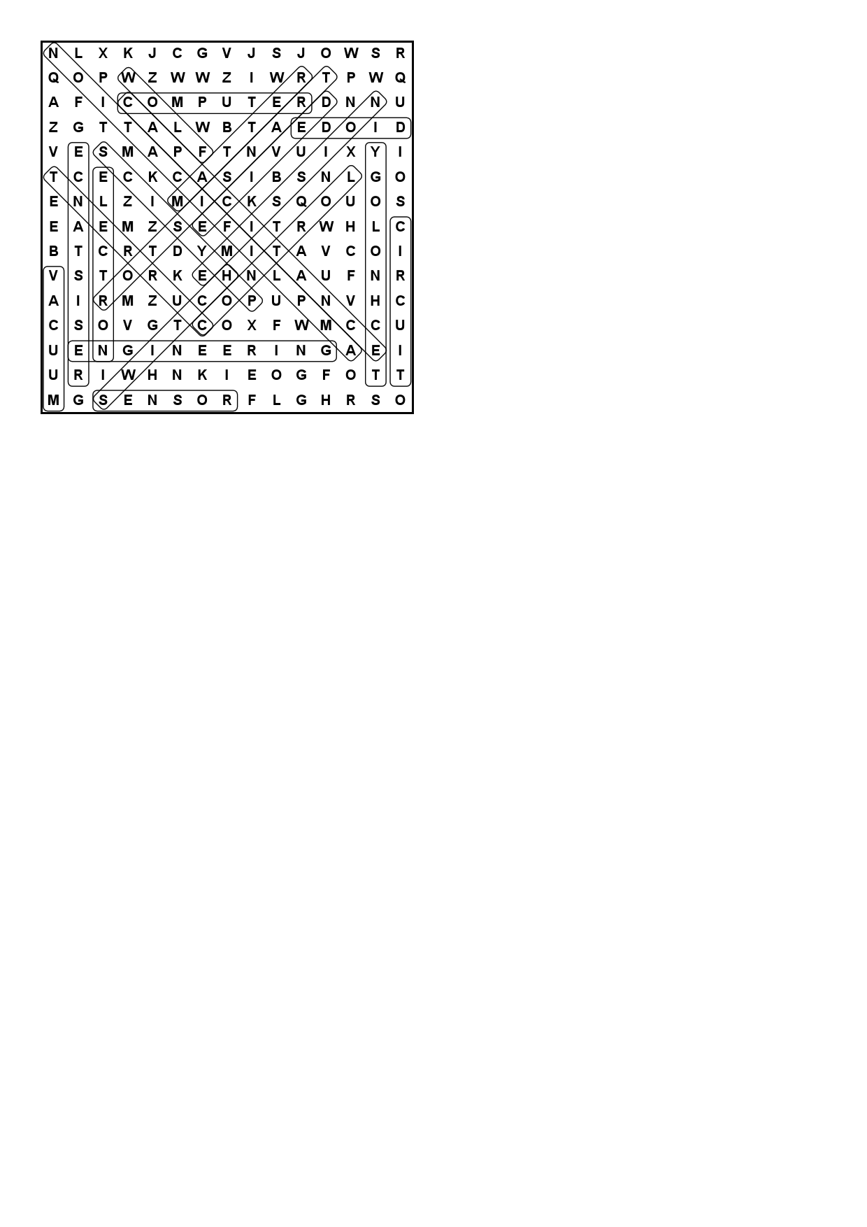 i Newspaper Puzzle Solutions