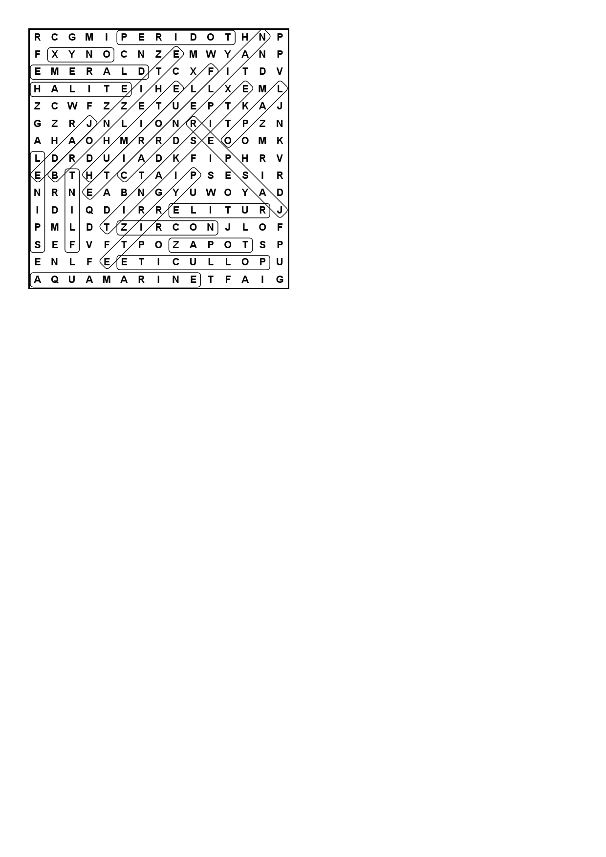 i Newspaper Puzzle Solutions