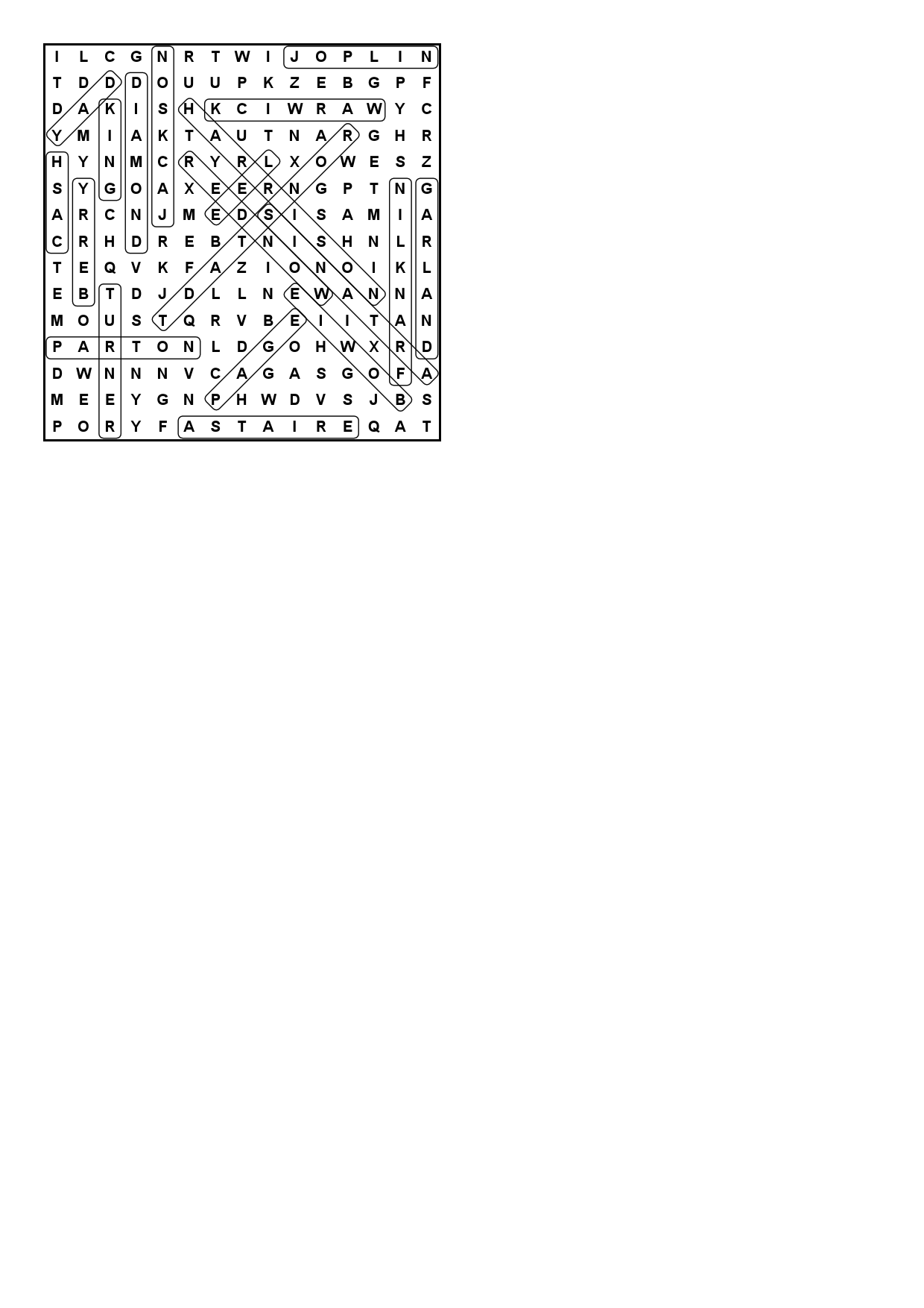 i Newspaper Puzzle Solutions