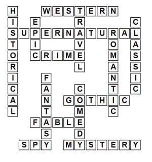 Children's Puzzle Page Solutions