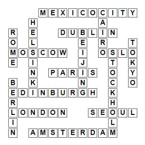 Children's Puzzle Page Solutions